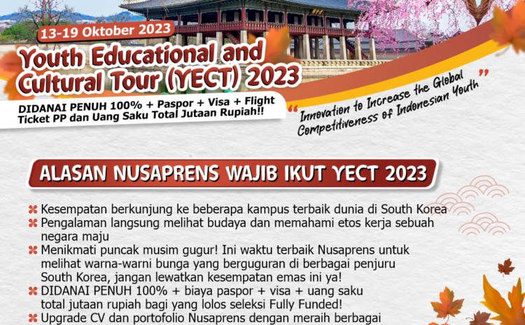YECT2023SouthKorea – Garuda Nusa Foundation